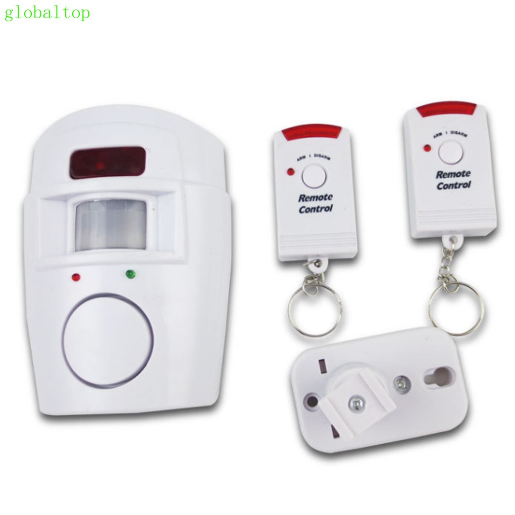 Remote Control Wireless Infrared Motion Detector Sensor Alarm Home Anit ...