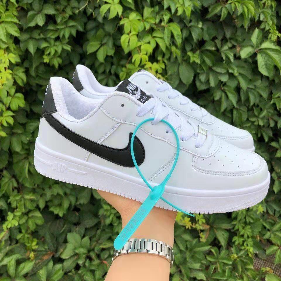 Nike Airforce 1 Af1 X Stussy Joint black Samurai lino รองเท้าผ้าใบ ...