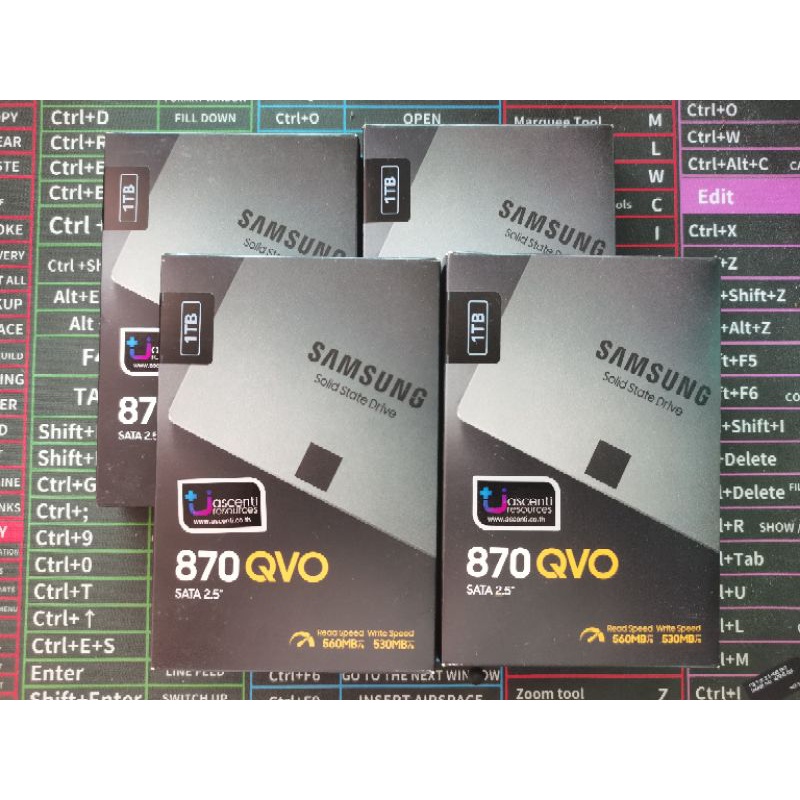 1 TB SSD SATA SAMSUNG 870 QVO (MZ-77Q1T0BW) | Shopee Thailand
