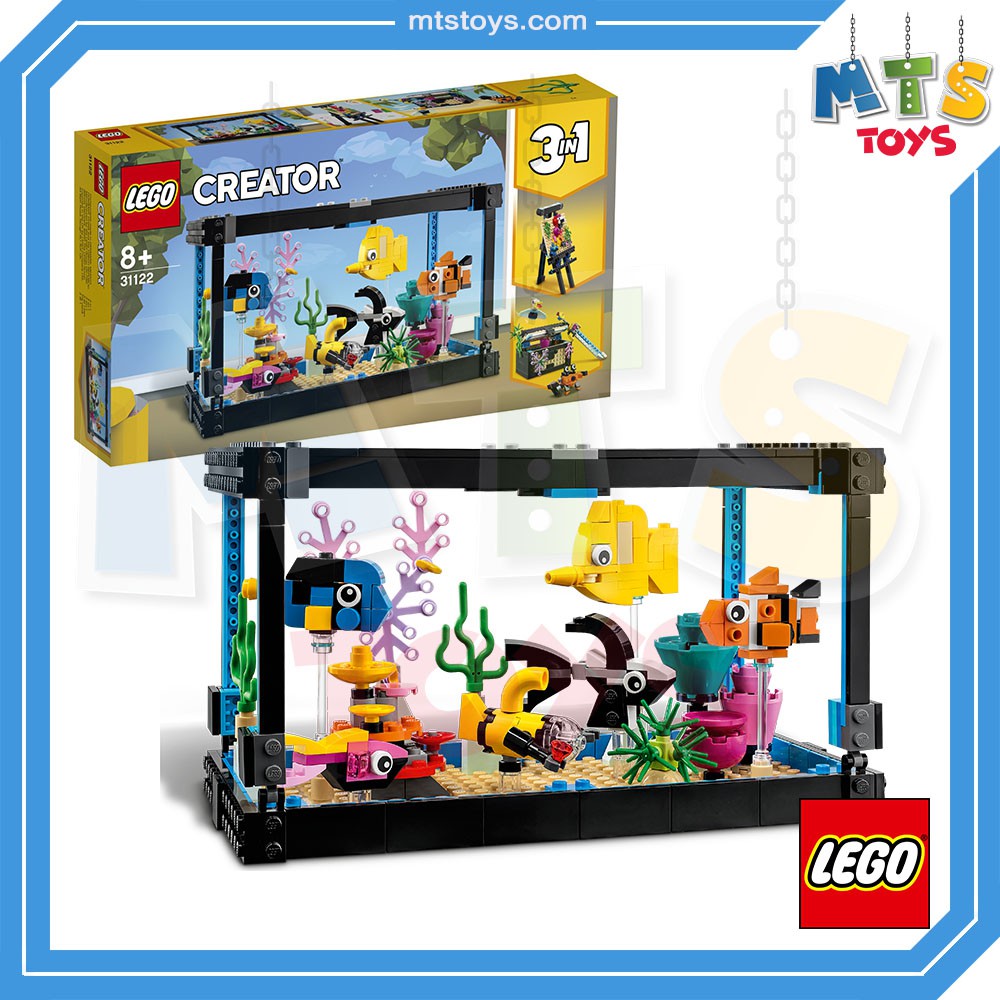 **MTS Toys**Lego 31122 Creator 3 in 1 : Fish Tank เลโก้แท้ | Shopee ...