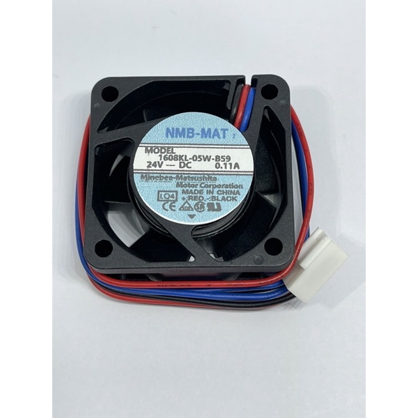 1608KL-05W-B59 24VDC 0.11A 40*40*20MM 3สาย พัดลมเครื่องFANUC งานแท้ มีสายเซ็นเซอร์ | Shopee Thailand
