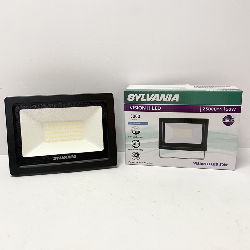 Sylvania LED 50W โคมไฟ สปอร์ตไลท์ ฟลัดไลท์ IP65 แสงสีขาว แสงนุ่ม ...