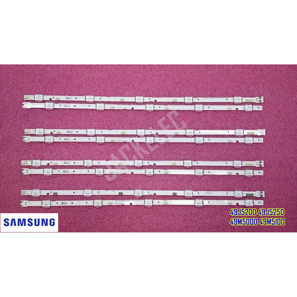 ใหม่ หลอดแอลอีดี ซัมซุง led samsung รุ่น UA49J5200 UA49J5250 UA49M5000 ...