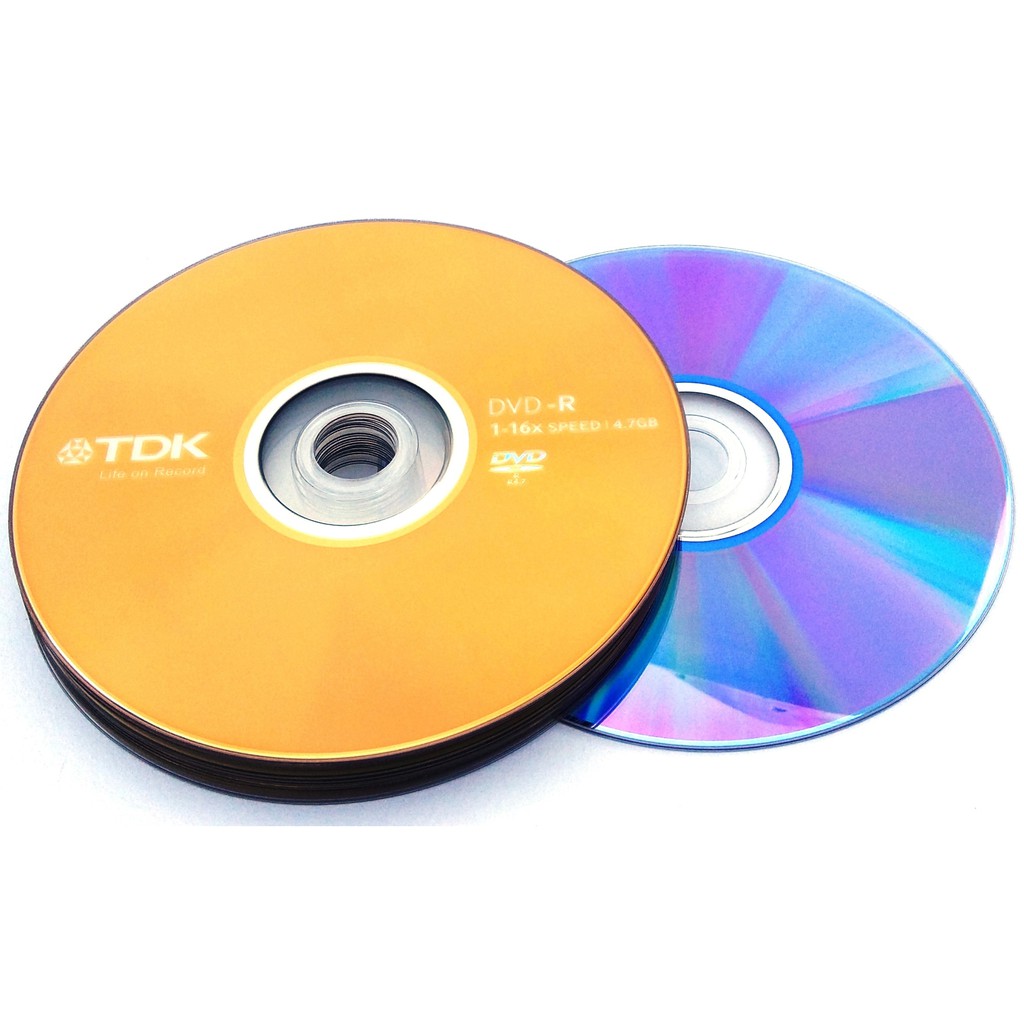 TDK DVD-R Gold 4.7GB 1-16X (บรรจุ10แผ่น) | Shopee Thailand