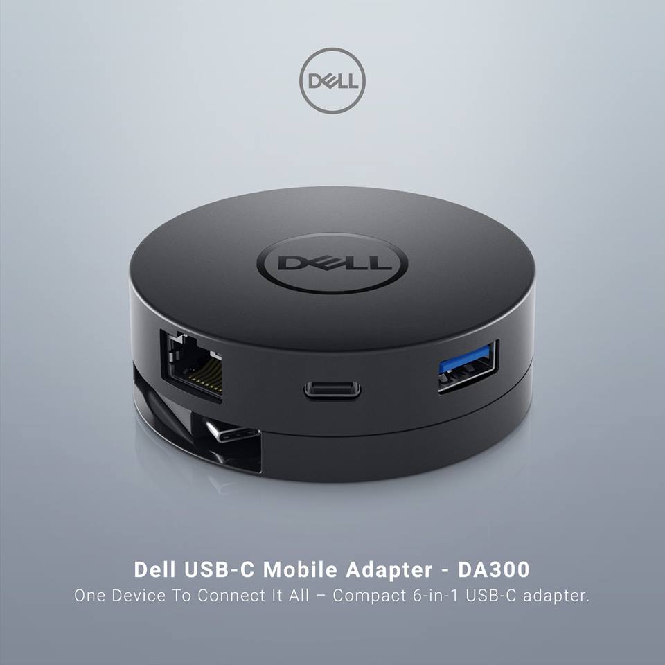 Dell USB-C Mobile Adapter - DA300, DA200 (ของใหม่แกะกล่อง) | Shopee ...