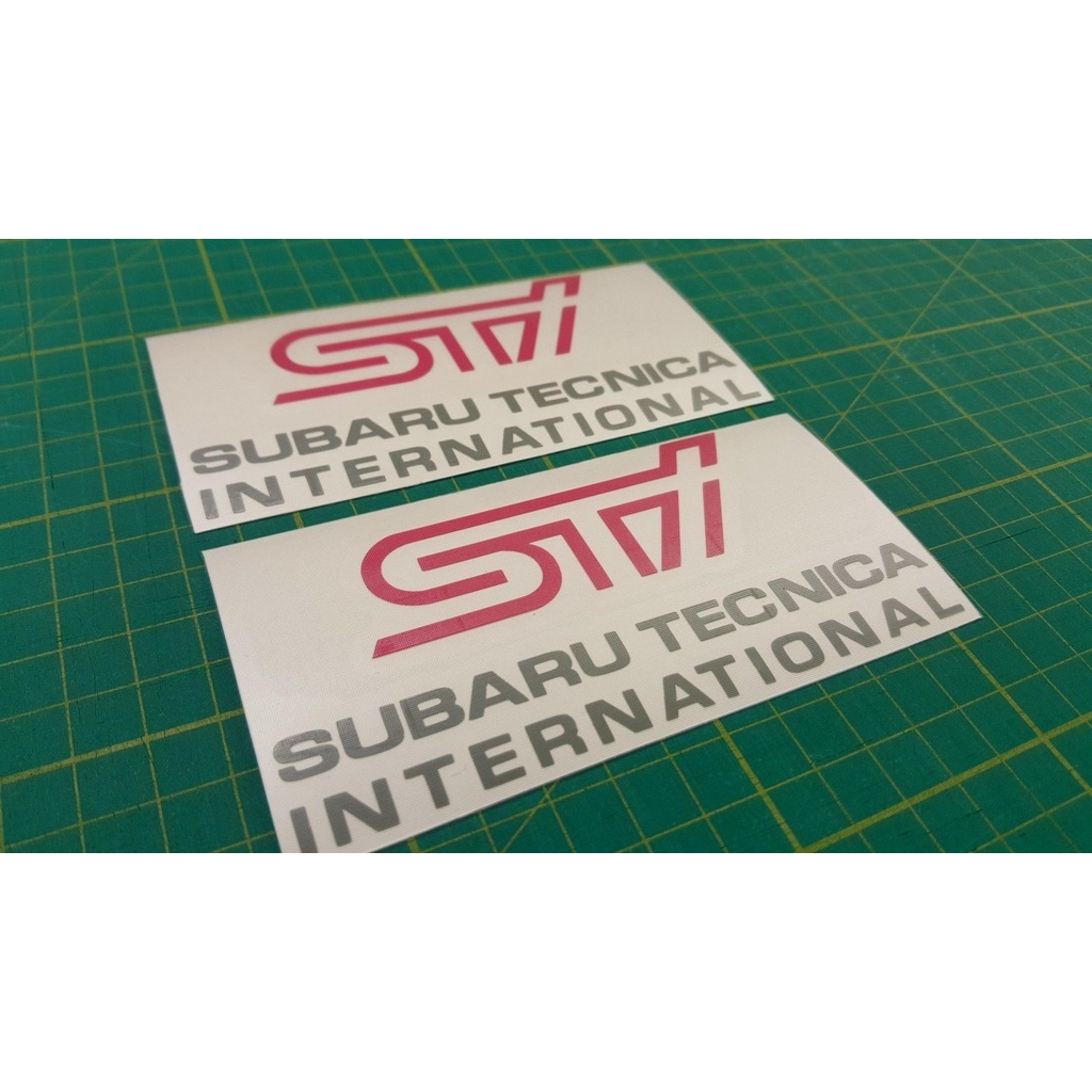 Subaru Impreza Classic GC8 STI WRX ประตูและหน้าต่างหมอก Decals ...