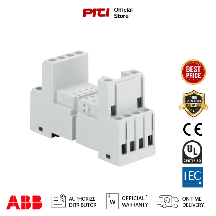 ABB CR-M2SS Standard socket for 2c/o CR-M relay | Shopee Thailand