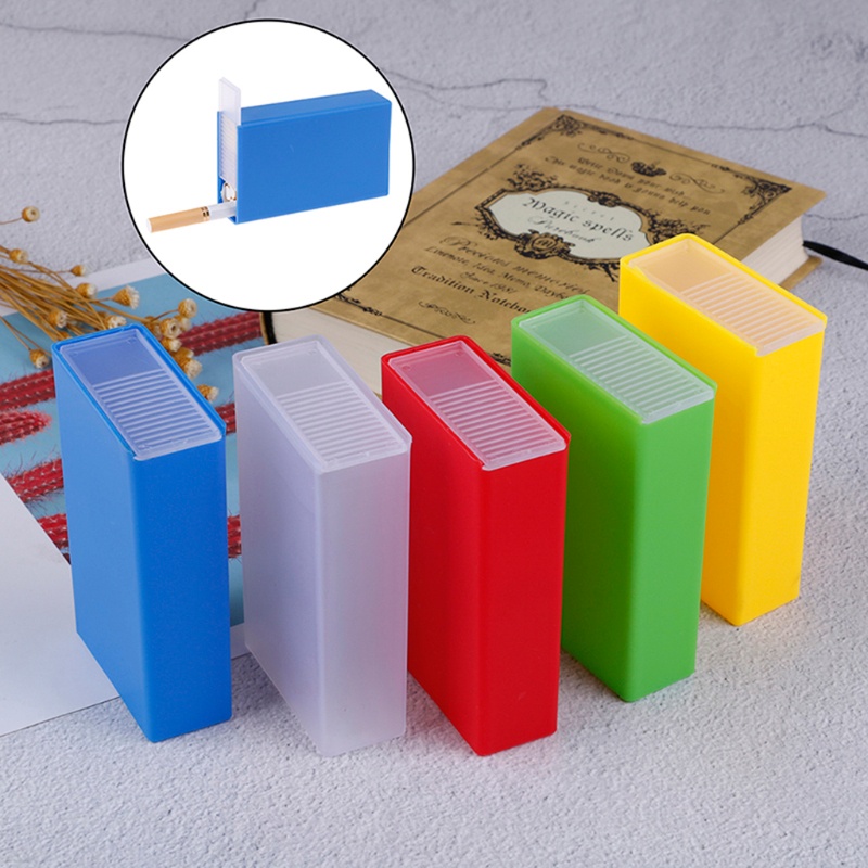 Transparent Box with Sliding Lid Moisture-proof Portable Plastic for C ...