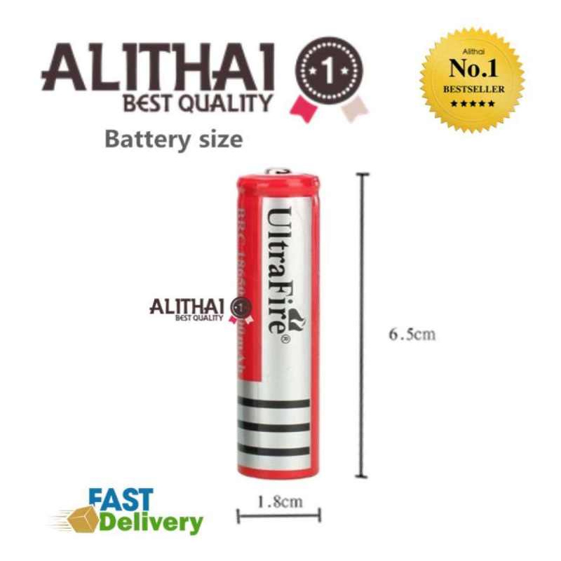 Alithai UltraFire ถ่านชาร์จ Li-ion 18650 3.7V 4200mAh (1ก้อน) | Shopee ...