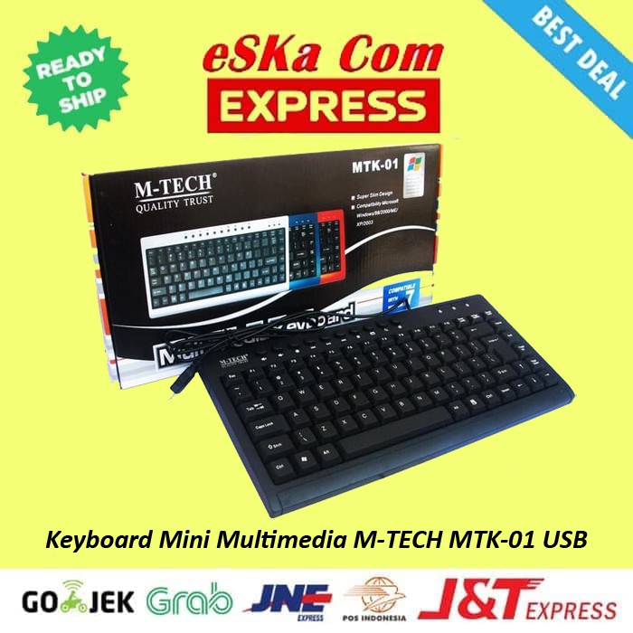 M-tech MTK-01 คีย์บอร์ดมัลติมีเดีย USB ขนาดเล็ก | Shopee Thailand