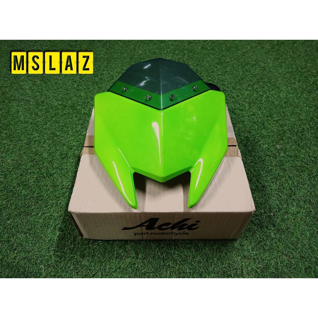 ชิวหน้าเเต่ง Mslaz สีเขียว+อะคริริค | Shopee Thailand