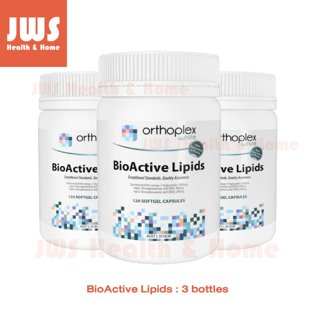 BioActive Lipids Fish Oil 1000 mg 120 Softgel caps 2x Strength นำเข้า ...