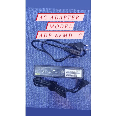 AC ADAPTER MODEL ADP-65MD C พร้อมสายต่อ | Shopee Thailand