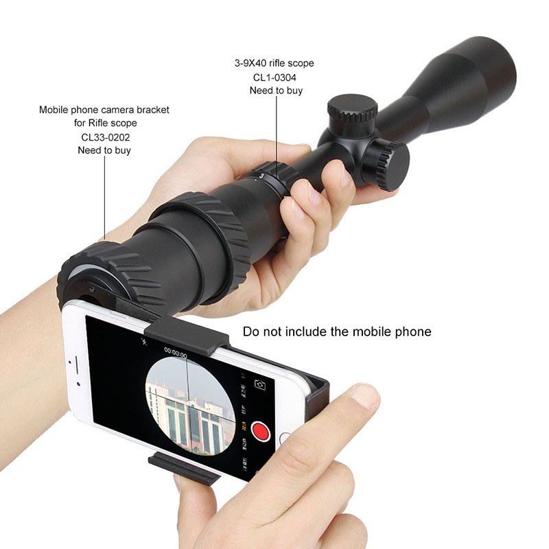 Scope Cam อุปกรณ์ช่วยเล็ง (Rifle Scope Mount For Phone Camera Use For ...