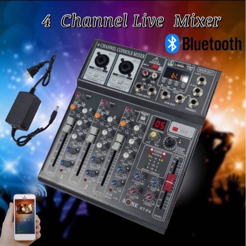 มิกเซอร์ A-ONE mixer เครื่องเสียง มิกเซอร์เอฟเฟค มิกซ์เซอร์ มิ๊กปรับ ...