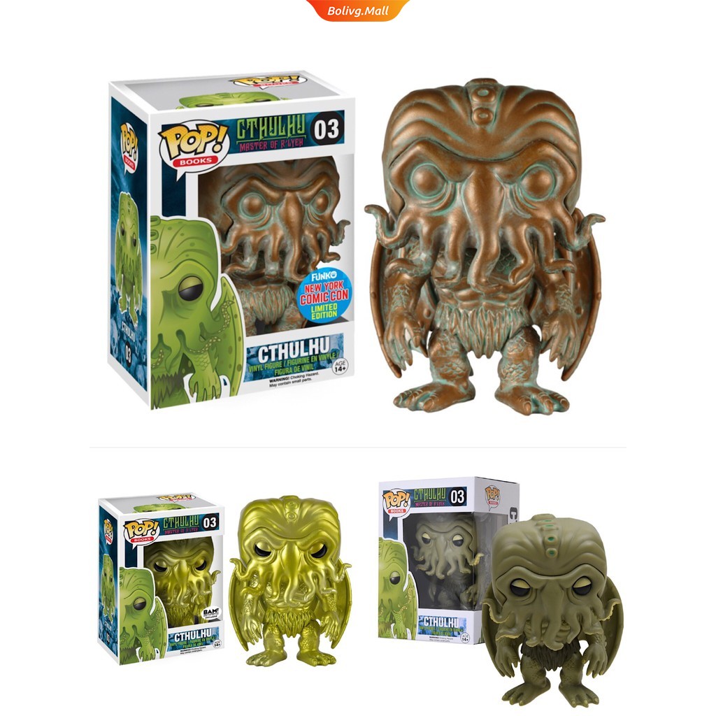 Funko Pop ! ( Cthulhu ) Lovecraft Cthulhu 03 # โมเดลตุ๊กตาไวนิลของเล่น ...