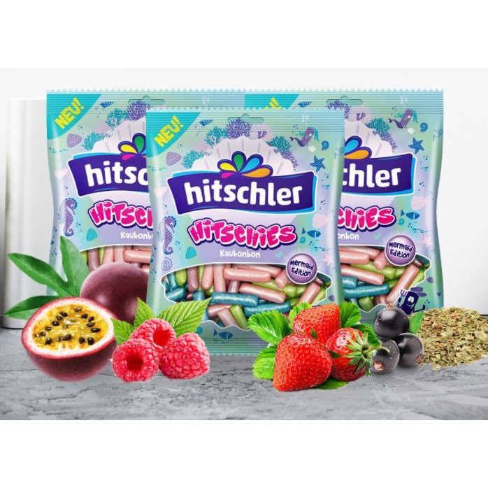 [พร้อมส่ง] Hitschler Sauer Hitschies Gumi Mermade Edition ลูกอมน้ำตาล ...