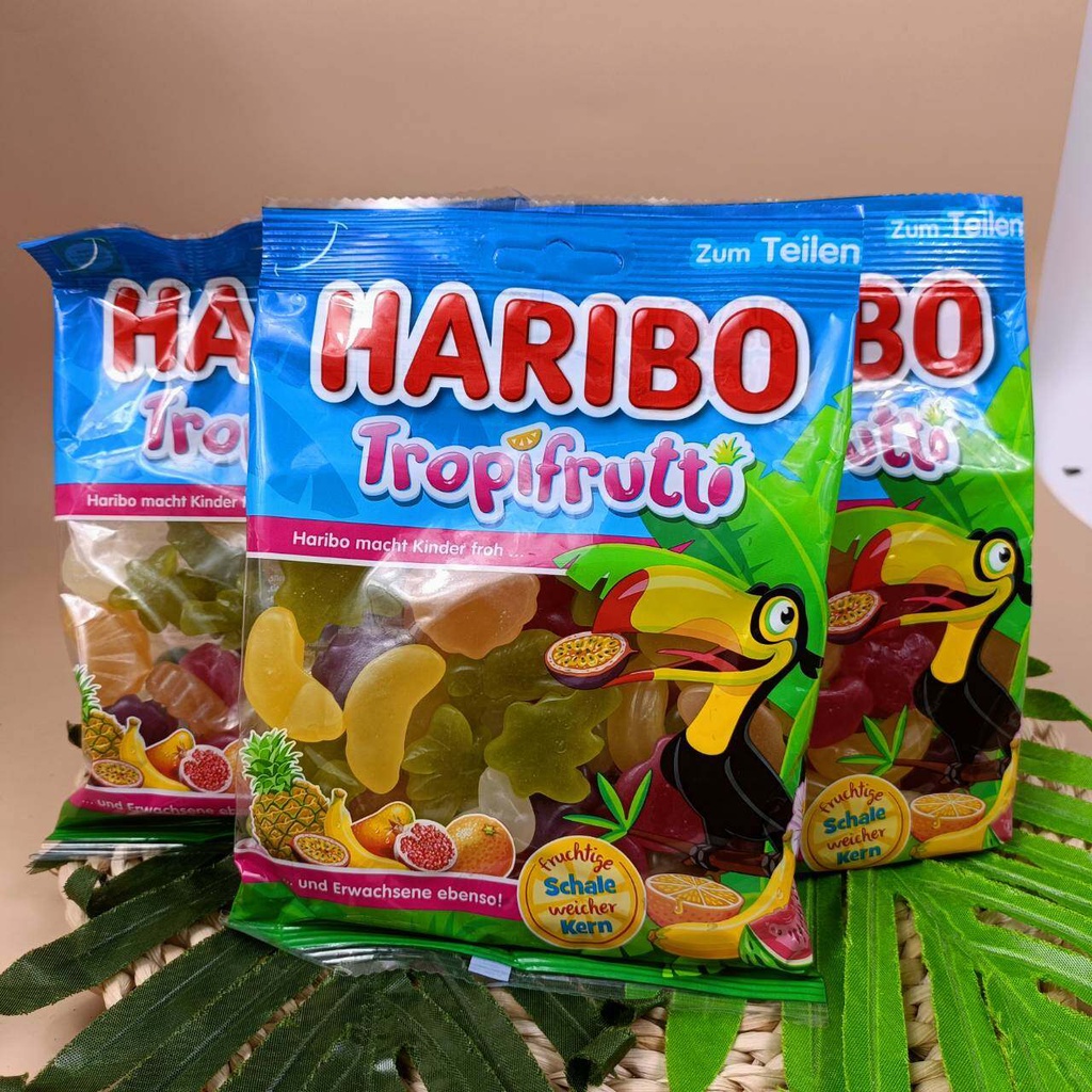Haribo Tropifrutti Jelly 200g ฮาริโบ ทรอปิฟรุตติ เจลลี่ 200g | Shopee ...