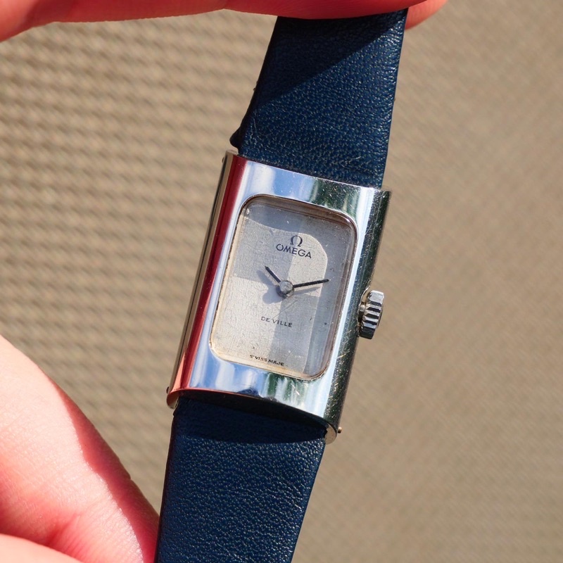 Vintage Omega Deville Tank Lady ไขลาน แท้เดิม มือสอง สภาพสวย | Shopee ...