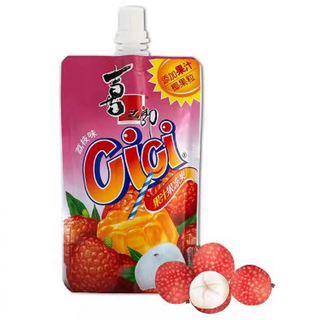 เยลลี่พร้อมดื่มรสผลไม้ วิตามินซีสูง มีให้เลือกหลากหลายรสชาติ 150g 喜之郎 CICI 果冻爽 荔枝味 | Shopee Thailand