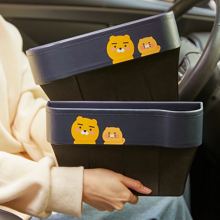 ( พร้อมส่ง ) Kakaofriends Car side Pocket Seat Ryan & Choosik ที่วางของ ...