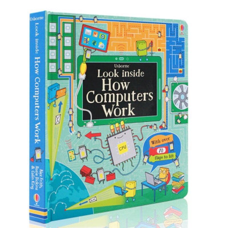 3D Usborne Look Inside our World Reading Learning books หนังสือเด็กภาษา ...