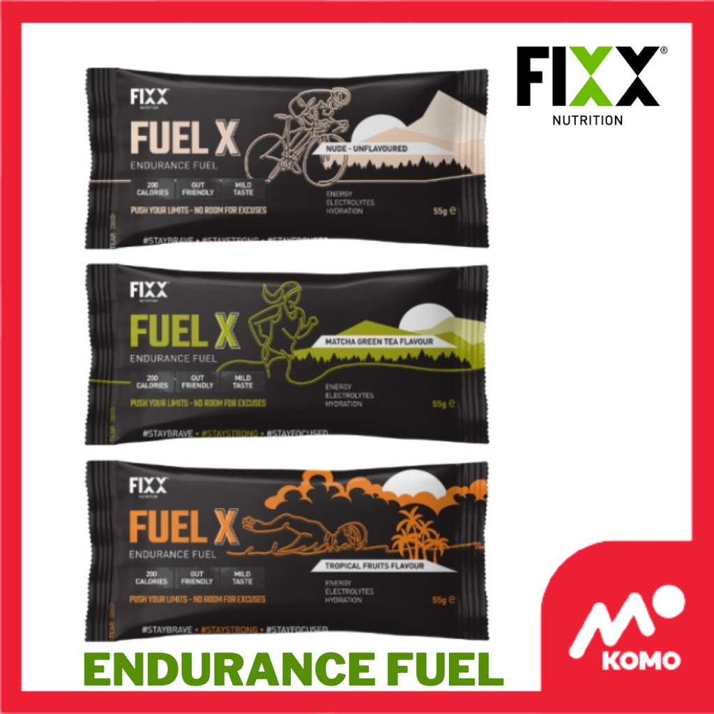 FIXX Fuel X - ผงชงให้พลังงานและเกลือแร่ สำหรับนักกีฬาและผู้ที่ ...