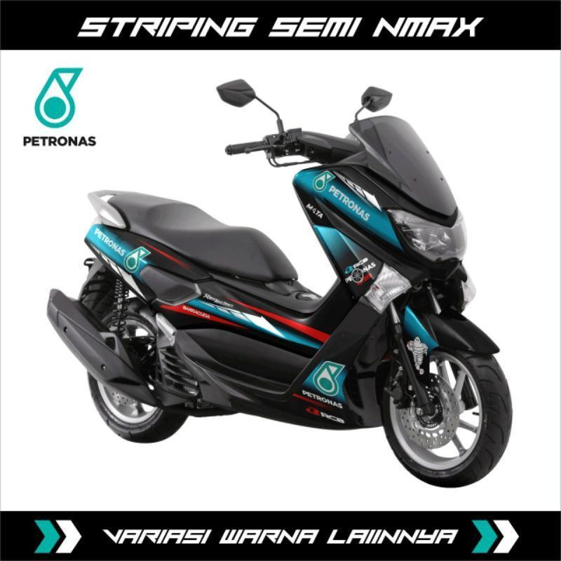 Yamaha NMAX Old Sticker Striping, NMAX Variation Trim Sticker with ...
