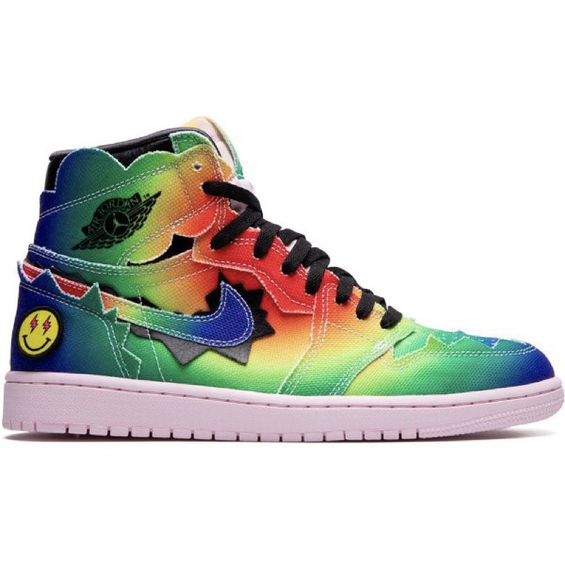 Nike Air Jordan 1 High Retro J.Balvin Colores y Vibras(size40-45 ...