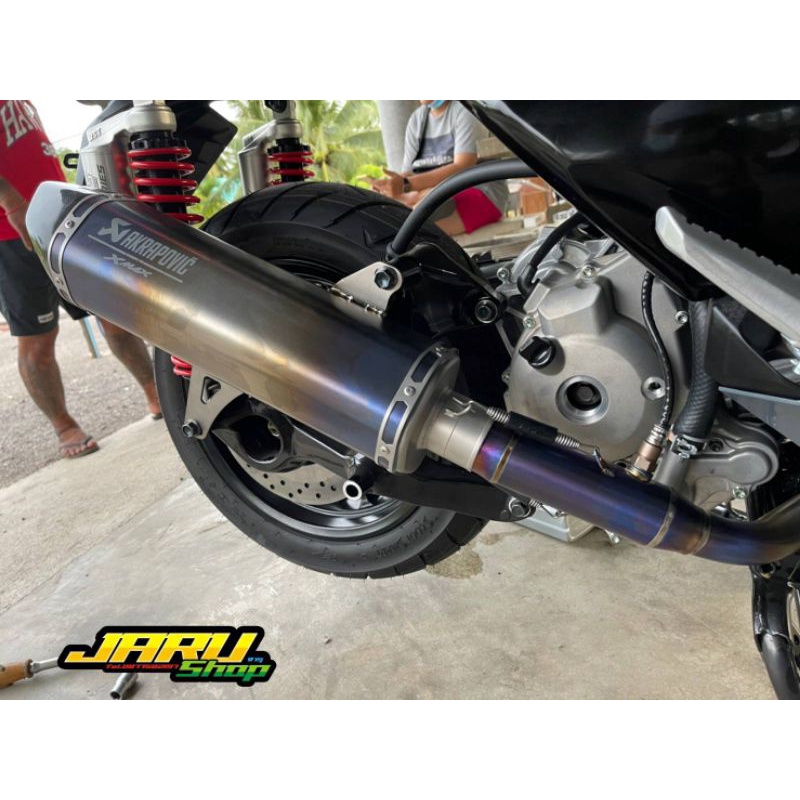 ท่อ PR2/ทรงอาคา Xmax300 Full Titanium 💯💯 | Shopee Thailand