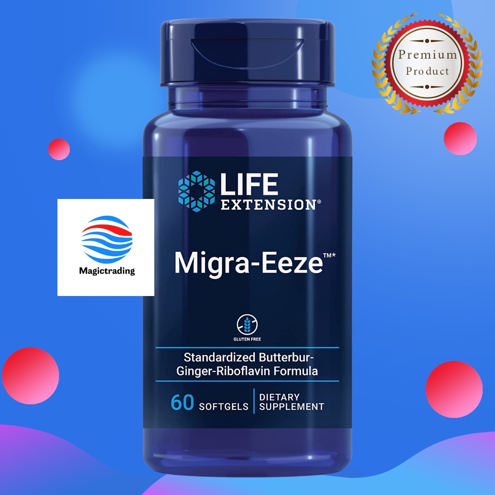 Life Extension Migra-Eeze™ / 60 Softgels | Shopee Thailand