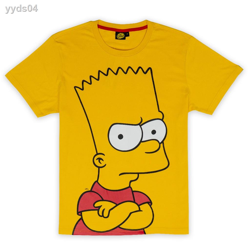 ๑☾The Simpsons Men T-shirt เสื้อยืดผู้ชายเดอะซิมป์สันส์ | Shopee Thailand