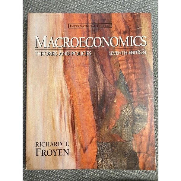 [หนังสือมือสอง textbook Economics] Macroeconomics Theories and Policies ...
