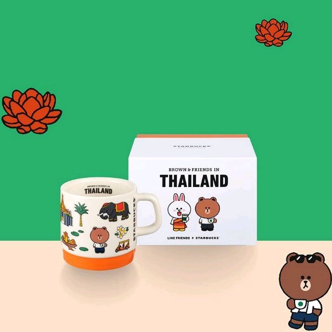Thailand LINE Friends Mug (12oz.) ตัวหายาก | Shopee Thailand