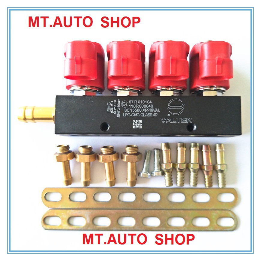 รางหัวฉีดLPG/CNG VALTEK 3 โอห์ม 3 สูบ สินค้าคุณภาพมาตรฐานยุโรป ECE 67R-01 และ ECE 110R LPG CNG 4 ...