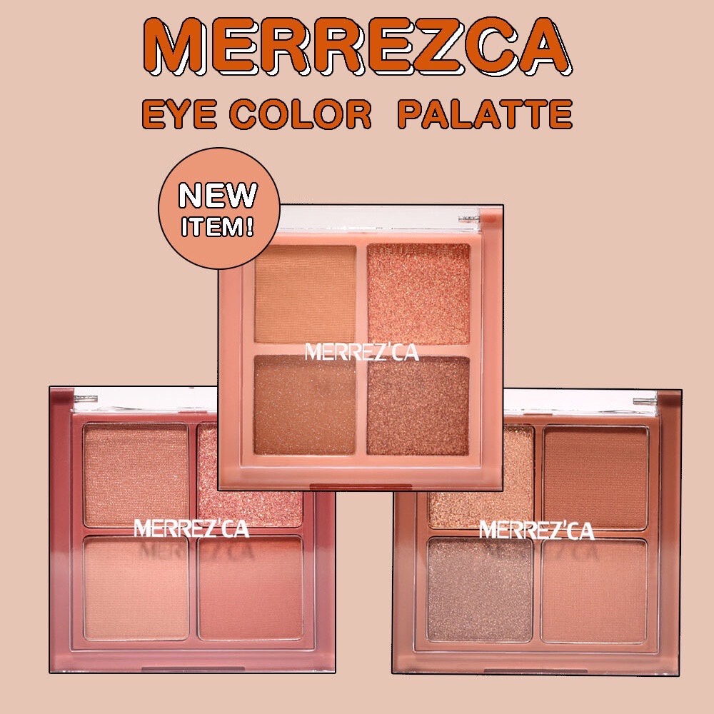 Merrezca Eye Color Palette เมอร์เรซกา อาย คัลเลอร์ พาเลต อายแชโดว์ตาว ...