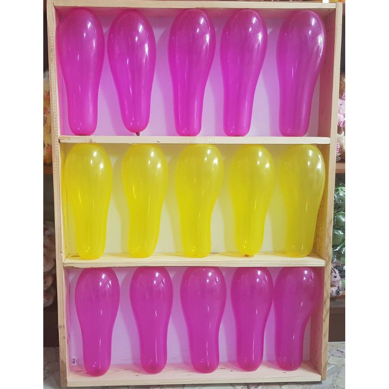 ลูกโป่งปาโป่ง ปาเป้างานวัด เกรด A ทรงมะละกอ ขนาด 30-40 ซม. (มีจำนวน 900 ...