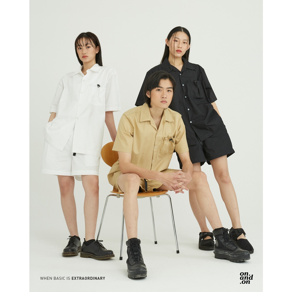 ชุดเซ็ท brother shirt + sonny short จาก on.and.on | Shopee Thailand