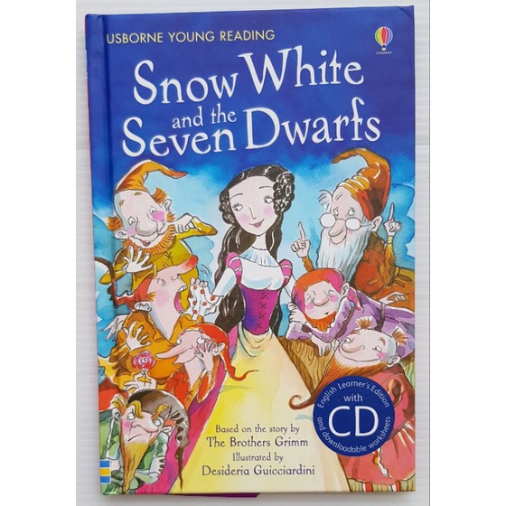 Snow White and the seven dwarf with CD Audio เหมาะสำหรับน้องอ่านเองได้ ...