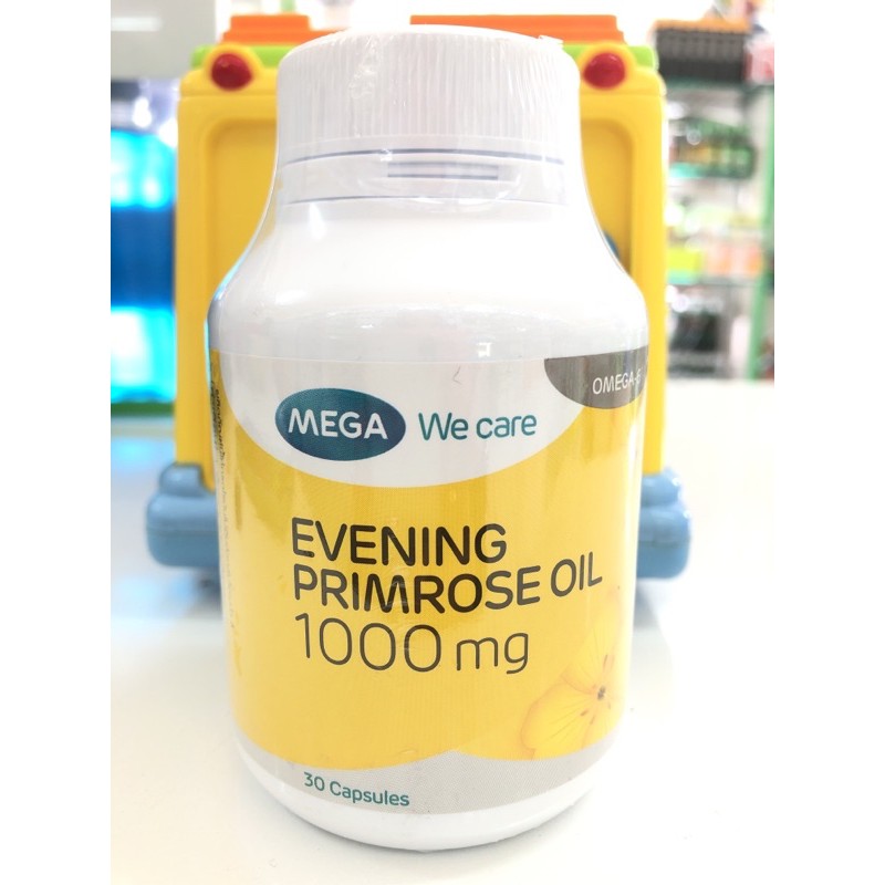 MEGA Evening Pimrose Oil น้ำมันอีฟนิงพริมโรส 1,000 มก. | Shopee Thailand