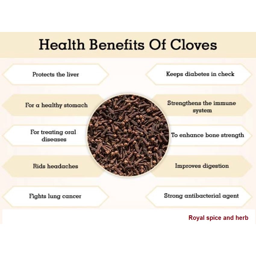 #Clove dry, #กานพลูแห้ง (เกรดเอ ไม่ผสมก้าน), 50 grams | Shopee Thailand