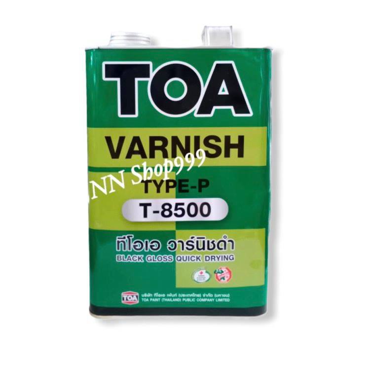 วานิชดำ TOA # T8500 ขนาดแกลลอน 3.785 ลิตร | Shopee Thailand