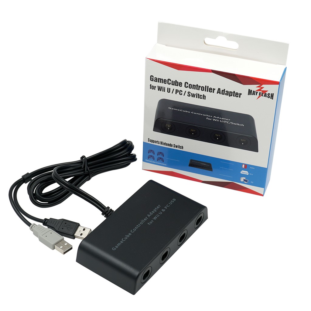 Mayflash 4 Ports Gamecube Controller Adapter อะแดปเตอร์คอนโทรลเลอร์ for ...