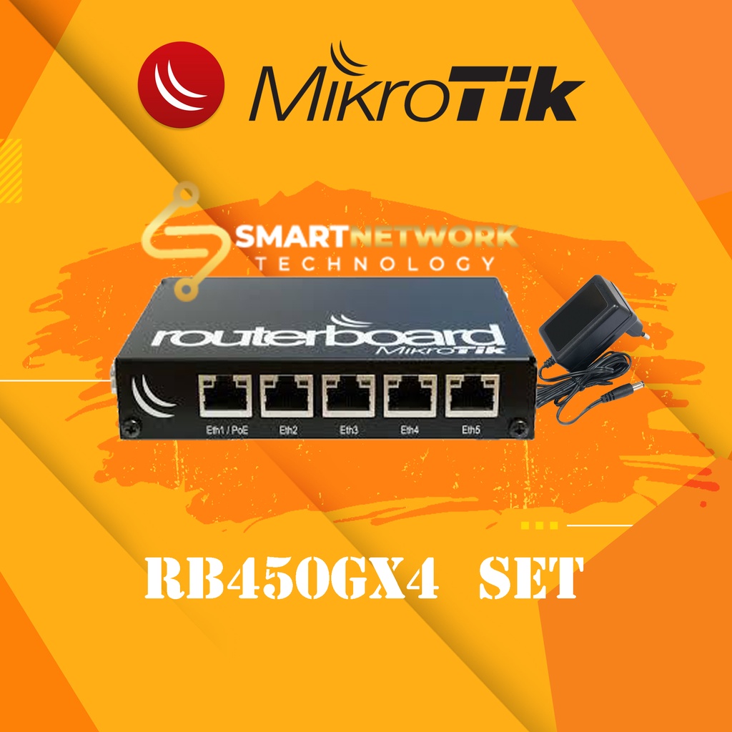 Mikrotik RB450Gx4 SET | Shopee Thailand