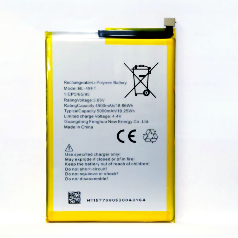 แบตเตอรี่ Tecno Pop 4/ Spark 5 Air /Pop 5 Lite (BL49FT) รับประกัน 3 ...