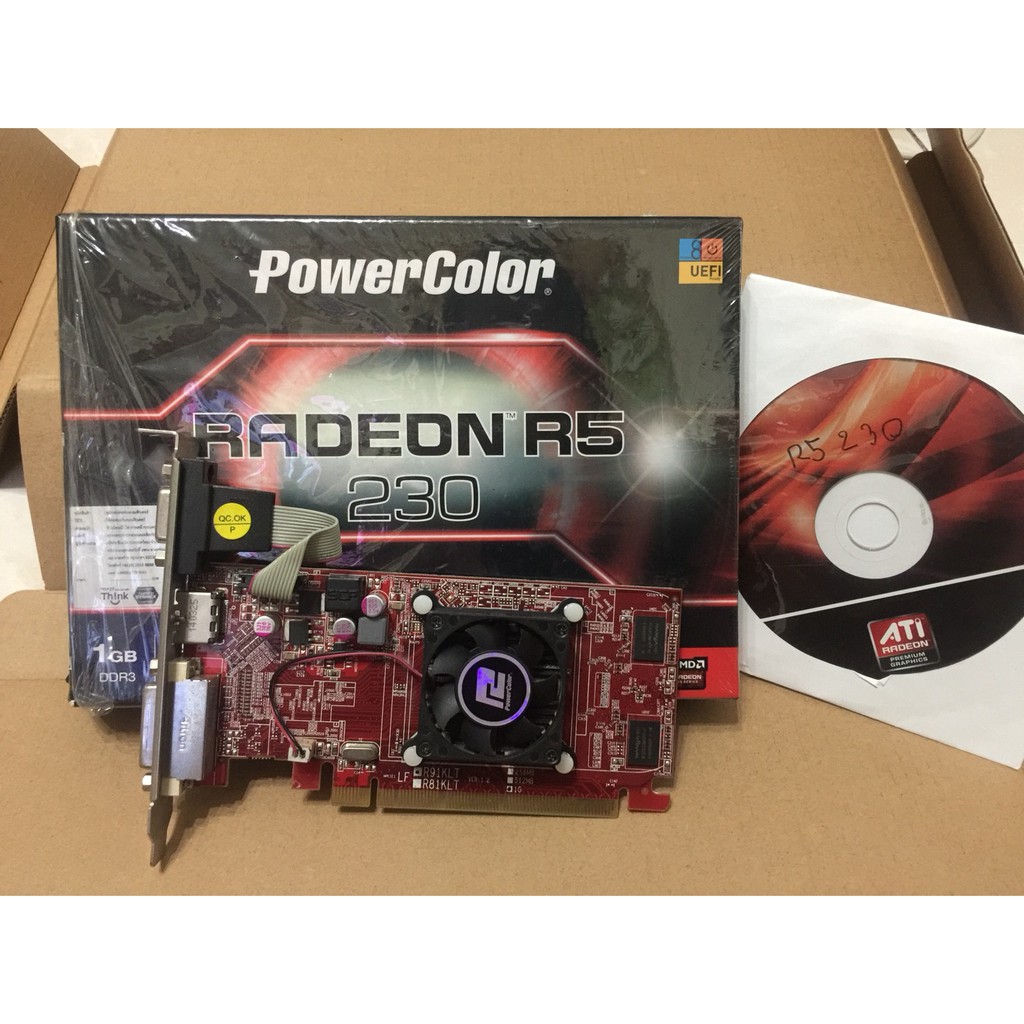 PowerColor VGA Card Radeon R5 230 1GB | Shopee Thailand