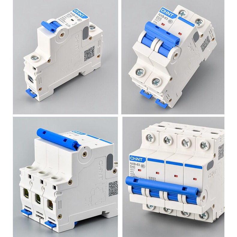 NXB-63 Series (D Curve) เซอร์กิตเบรกเกอร์ / ลูกย่อย 3P 4P MCB Miniature Circuit Breaker มินิเอเจ ...