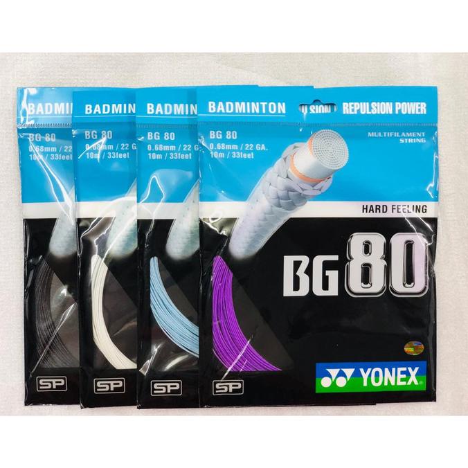 สายแบดมินตัน - Yonex Bg 80 Original Supplier | Shopee Thailand