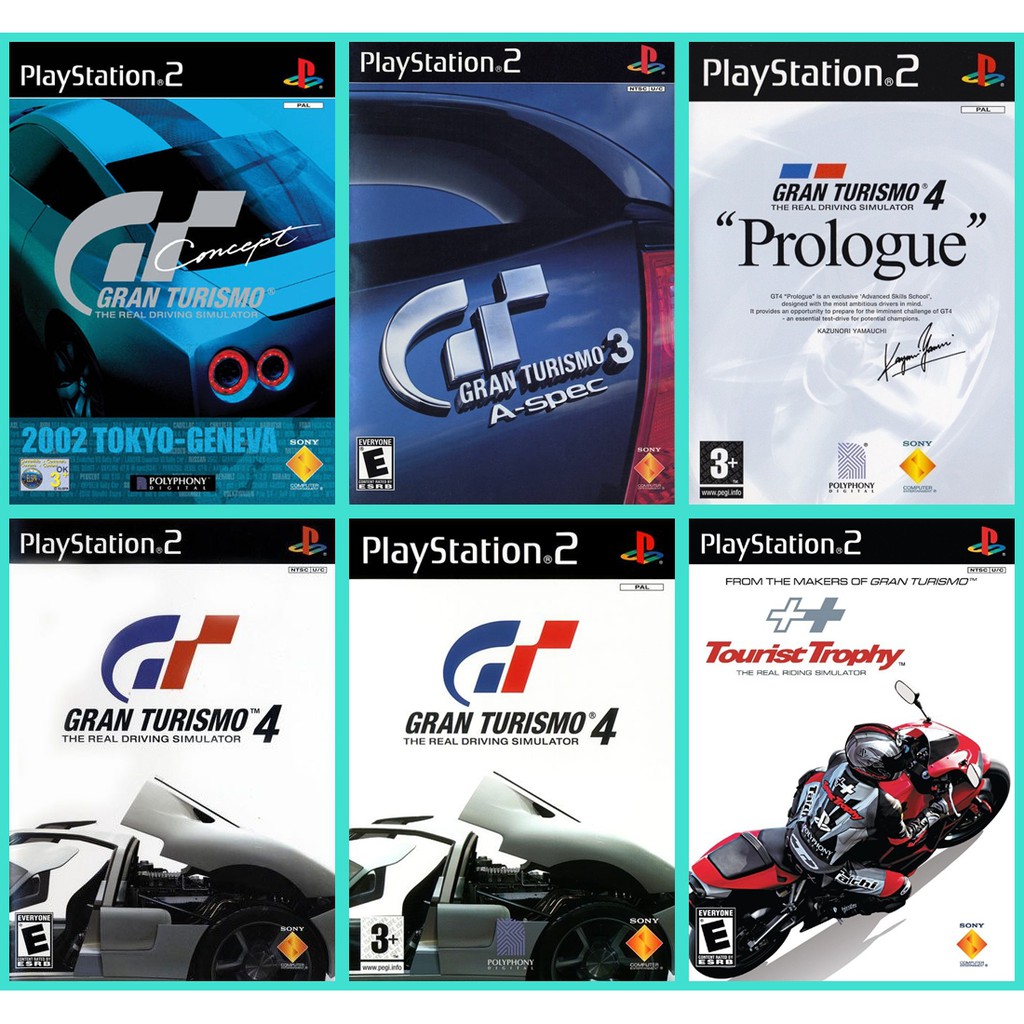 Gran Turismo ทุกภาค PS2 และ Tourist Trophy จีที ทุกภาค GT ทุกภาค ...