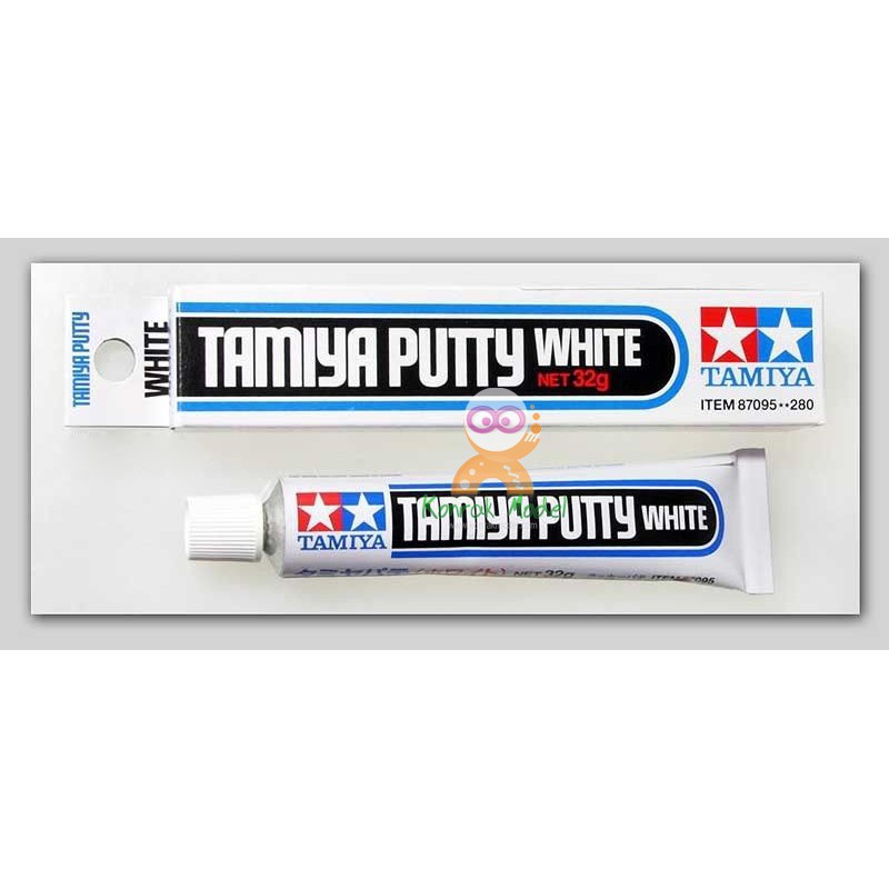 พุตตี้เหลวสีขาว สำหรับอุดร่องหรือรอยประกอบ TA87095 TAMIYA PUTTY (WHITE) | Shopee Thailand